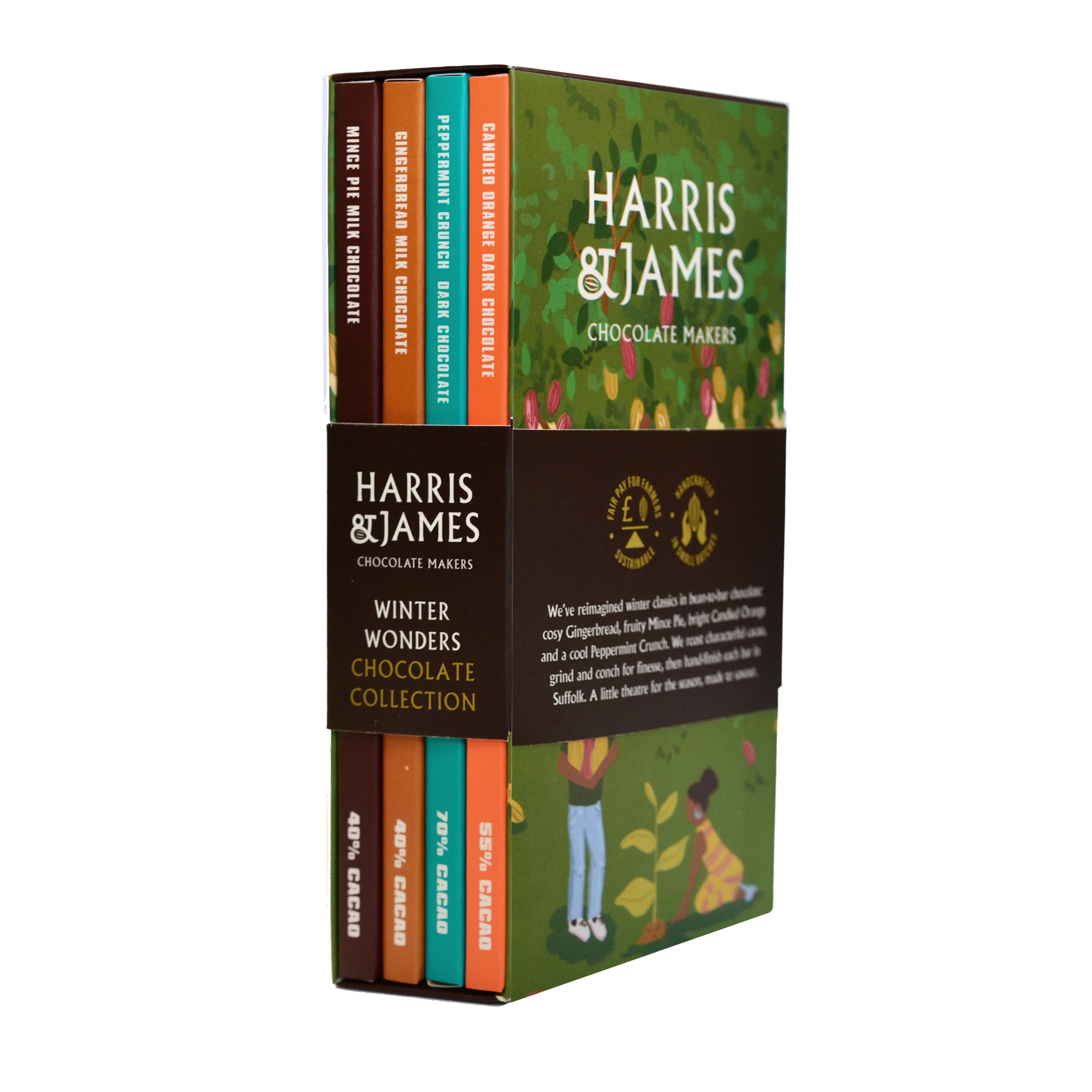 Winter Wonders Library Box, 4 Flavours – Harris & James