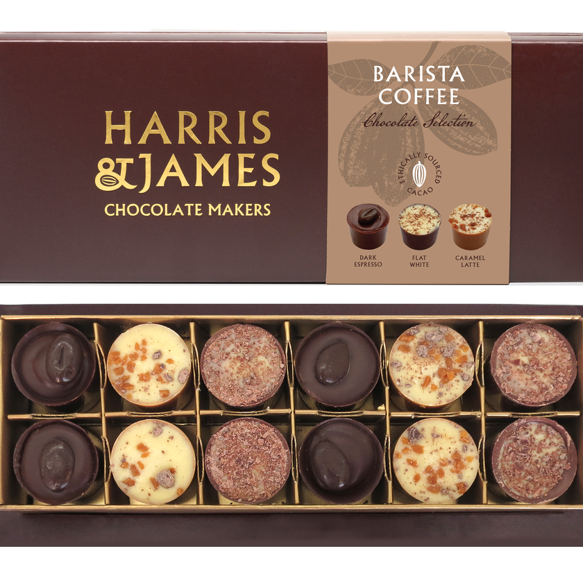 Barista Individual Chocolate Selection Box | Luxury Coffee Chocolates ...