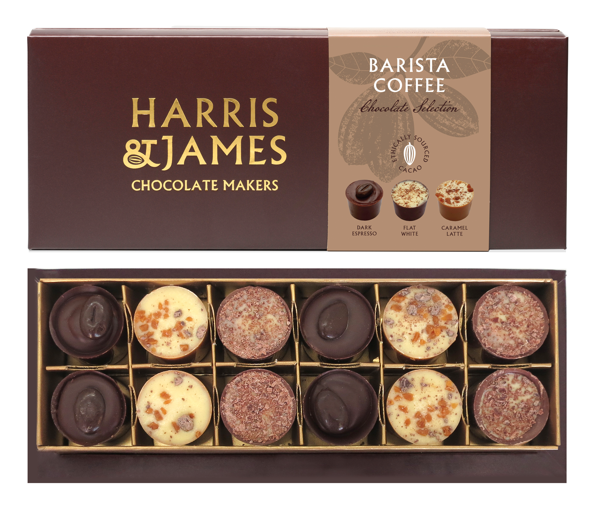Barista Individual Chocolate Selection Box | Luxury Coffee Chocolates ...