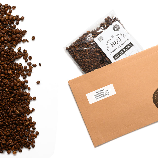 House Blend Coffee Beans Letter box eco packs – Harris & James