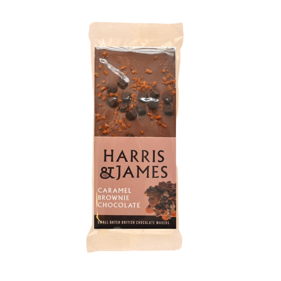 Caramel Brownie Milk Chocolate Bar | Chocolate Inclusions Bars – Harris ...